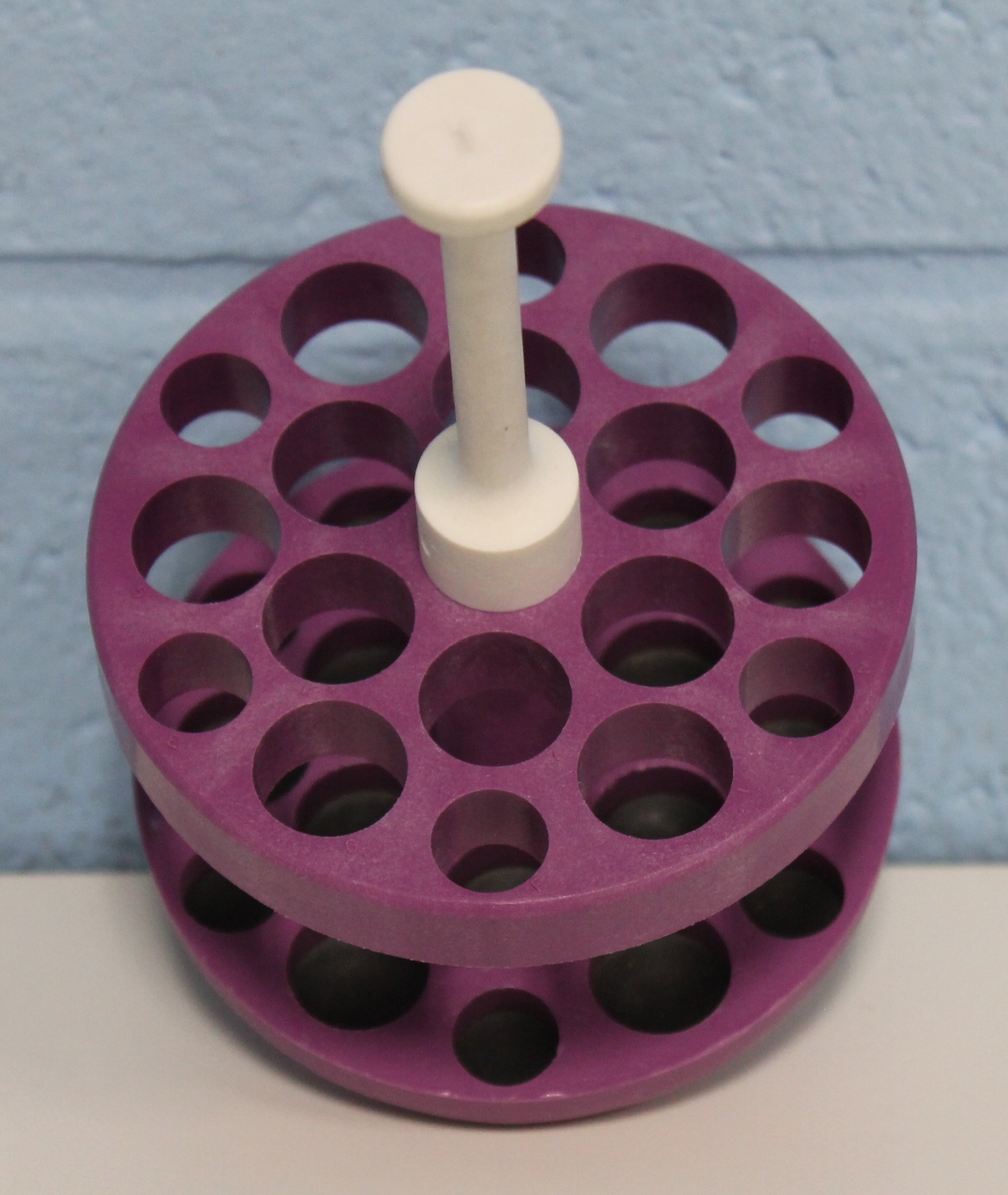 Beckman Coulter 12ml, 12 Tube, Aerosolve Adapter (Purple) P/N 359484