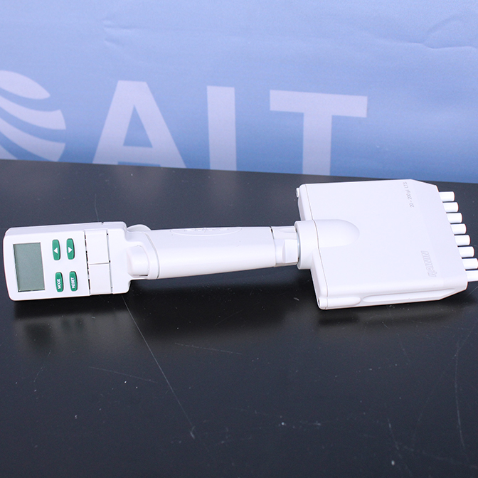 Rainin Dynamax EDP3-Plus 8 Channel Electronic Pipette 20 uL to 300 uL ...