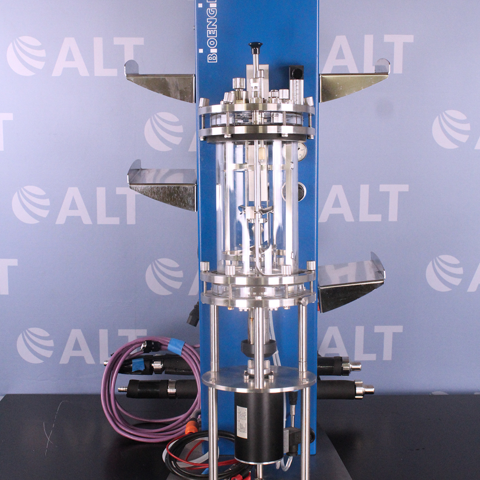 BioEngineering SS Jacketed 1 1/2 Glass Bioreactor System
