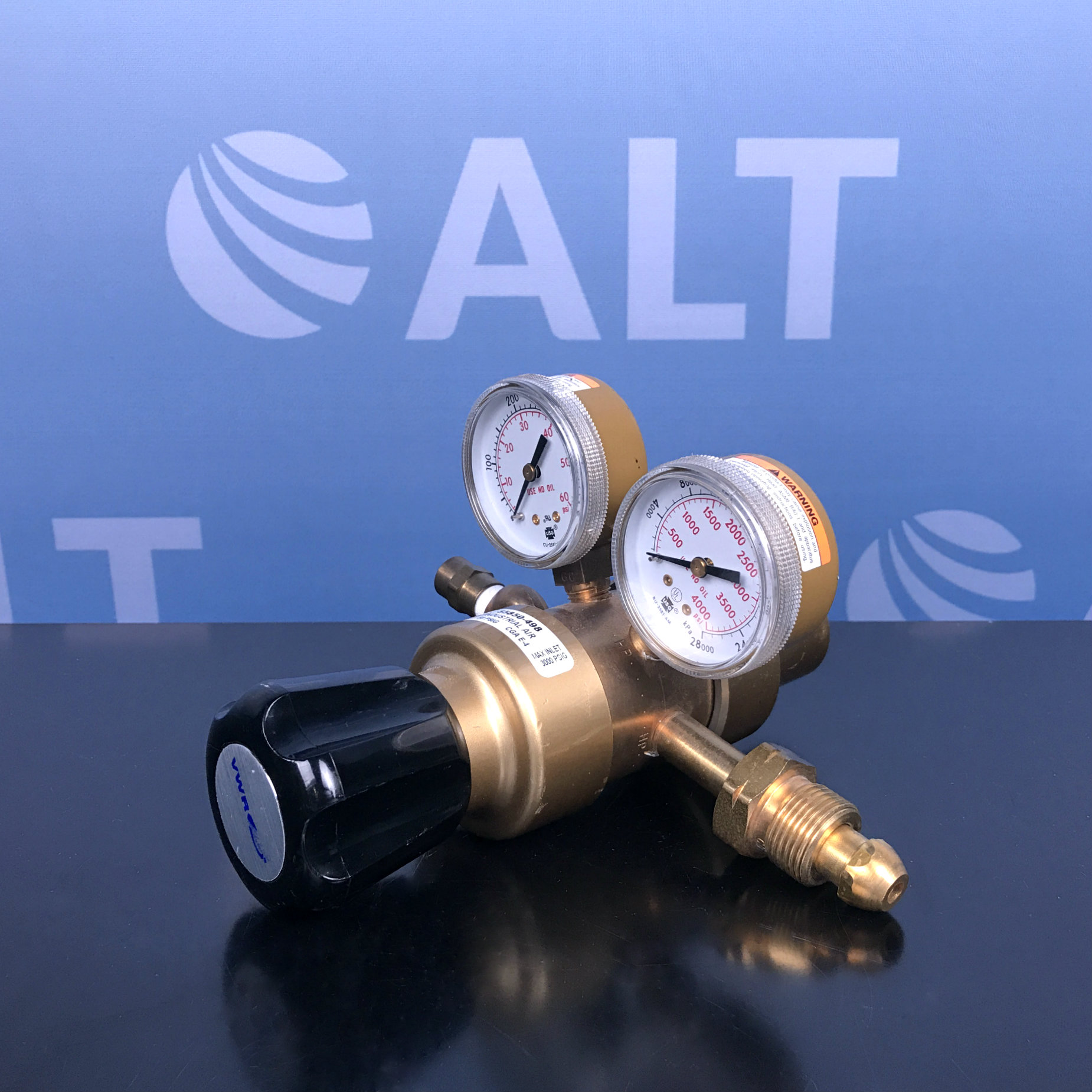 VWR Scientific Multistage Gas Regulator with Neoprene Diaphragm Cat No ...