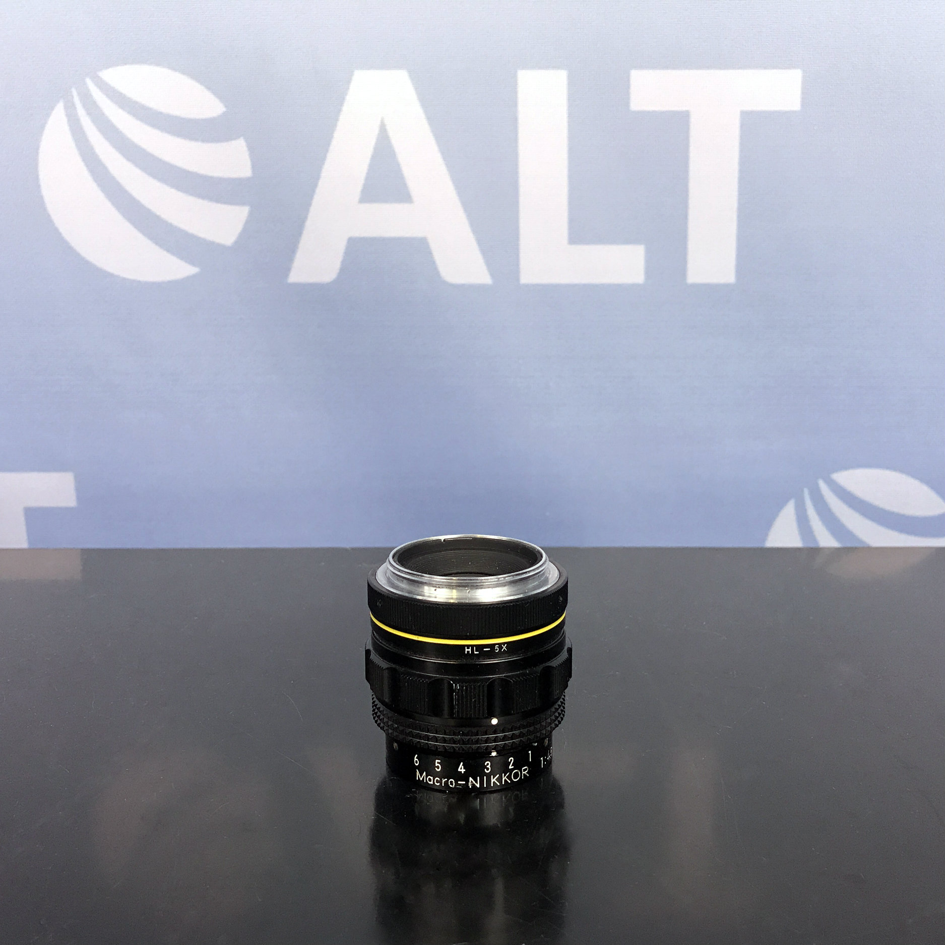 Nikon Macro-Nikkor 1:4.5 f=65mm Yellow Lined Strong Barrel Lens