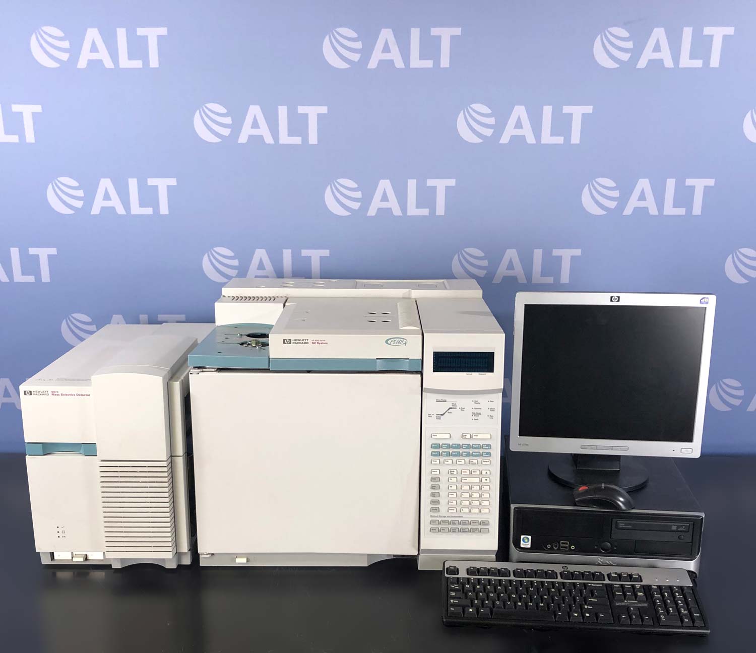 Agilent 6890N Plus (G1530A) GC and 5973 (G1099A) Mass Selective Detector
