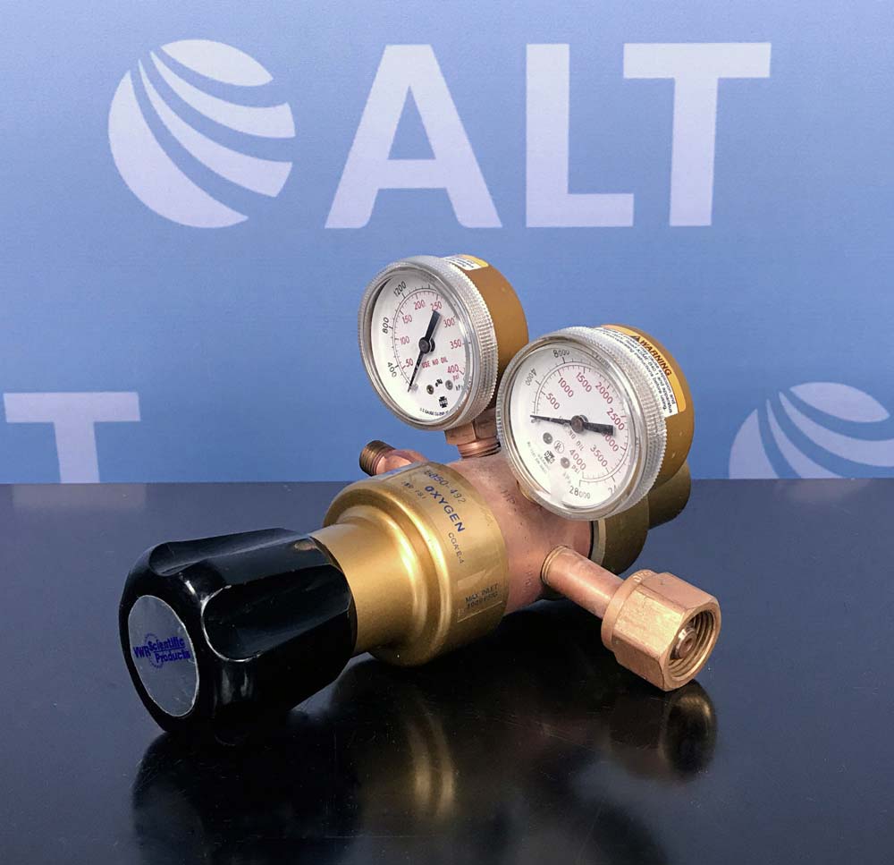 VWR Scientific Multistage Gas Regulator with Neoprene Diaphragm Cat No ...
