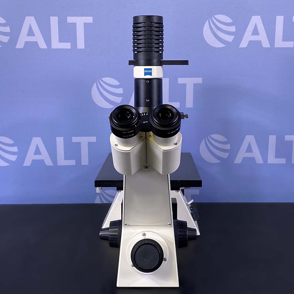 Carl Zeiss Axiovert 25 CFL Inverted Microscope with HBO 50 Lamp
