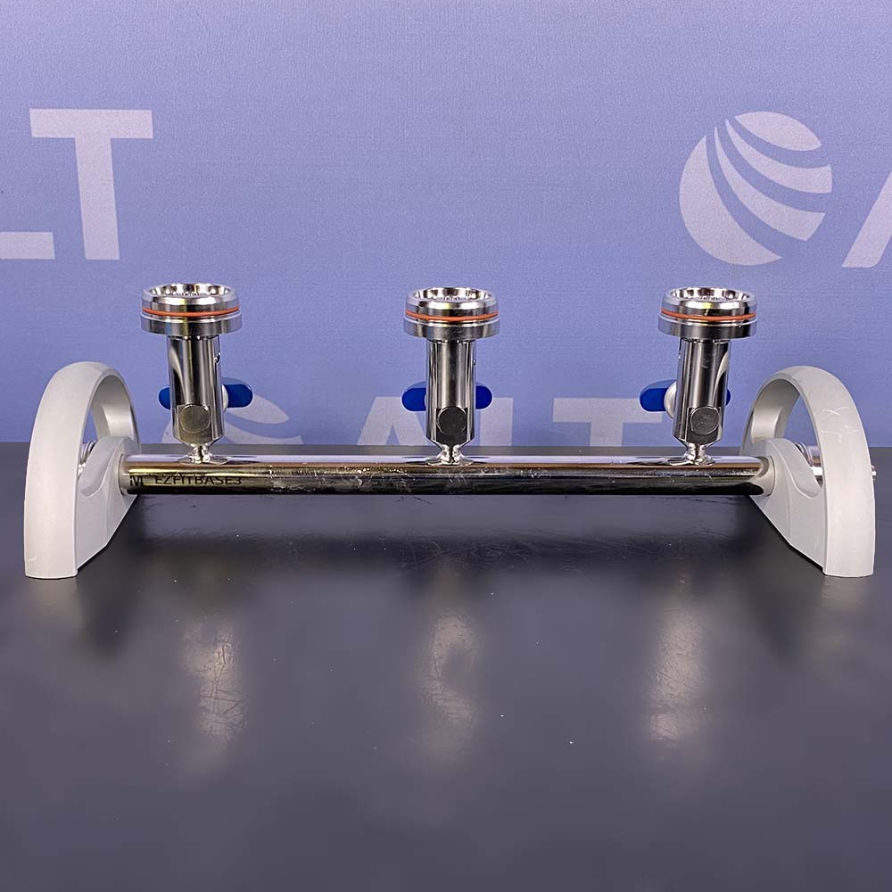 Millipore EZ-Fit Manifold Base, 3-Place, Stainless Steel