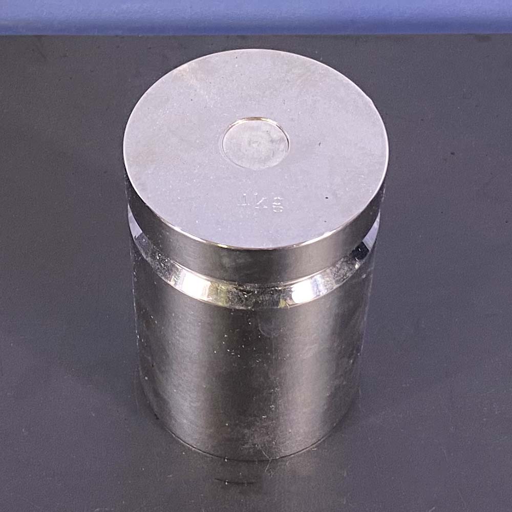 Troemner Balance Calibration Weight, 5 kg, Class 4, Stainless Steel
