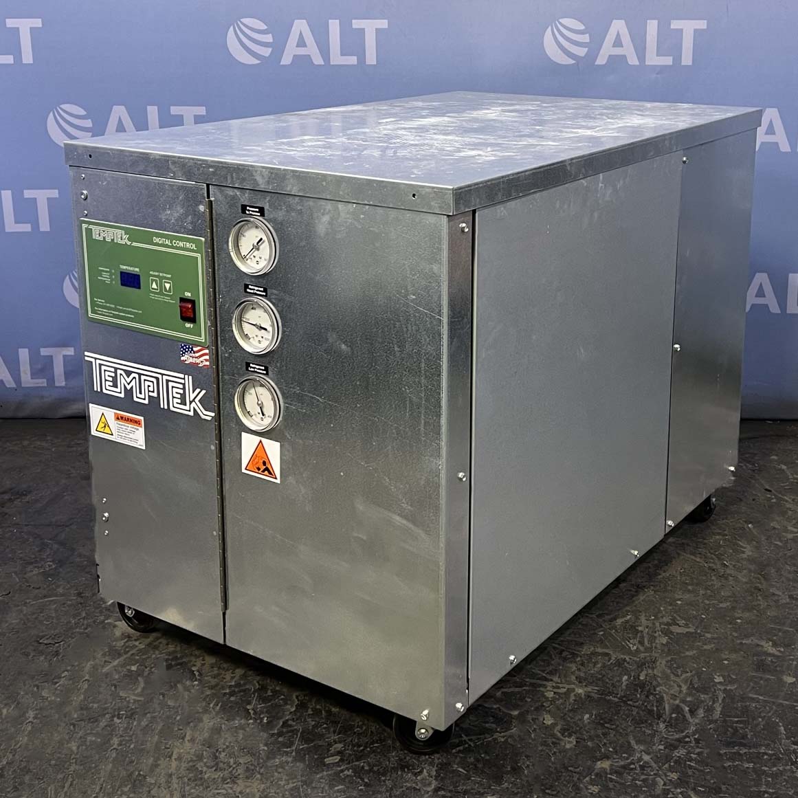 Temptek Model CF-2W 2-Ton Water-Cooled Chiller, 460V