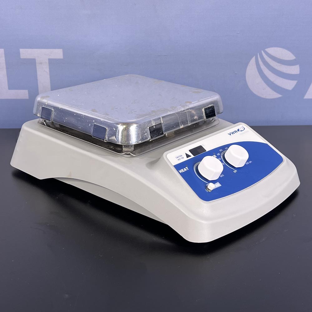 VWR 7"x7" Aluminum Top Hot Plate Stirrer, Cat. No. 97042-646