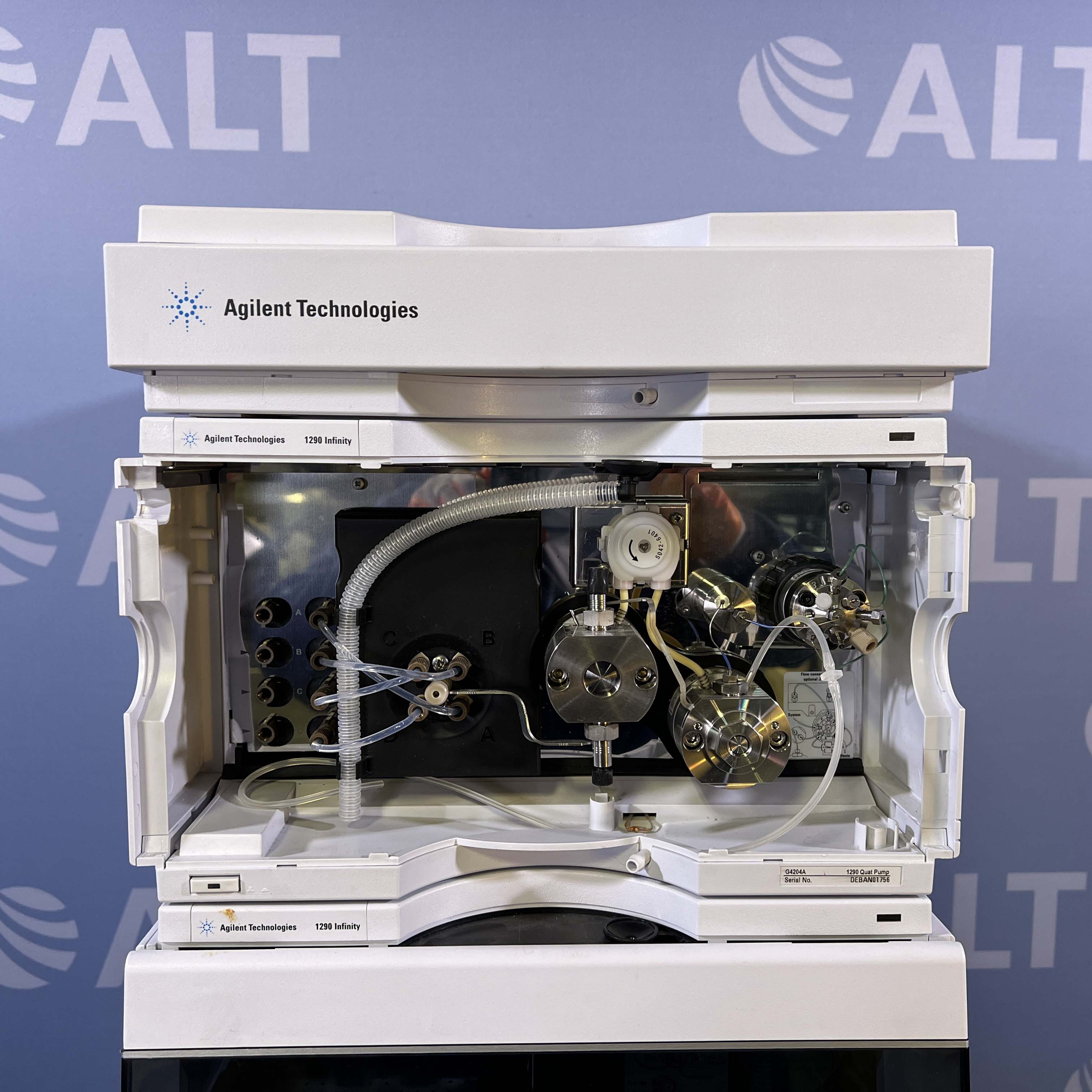 Agilent 1290 HPLC System Including G4204A Quat Pump With Integrated ...