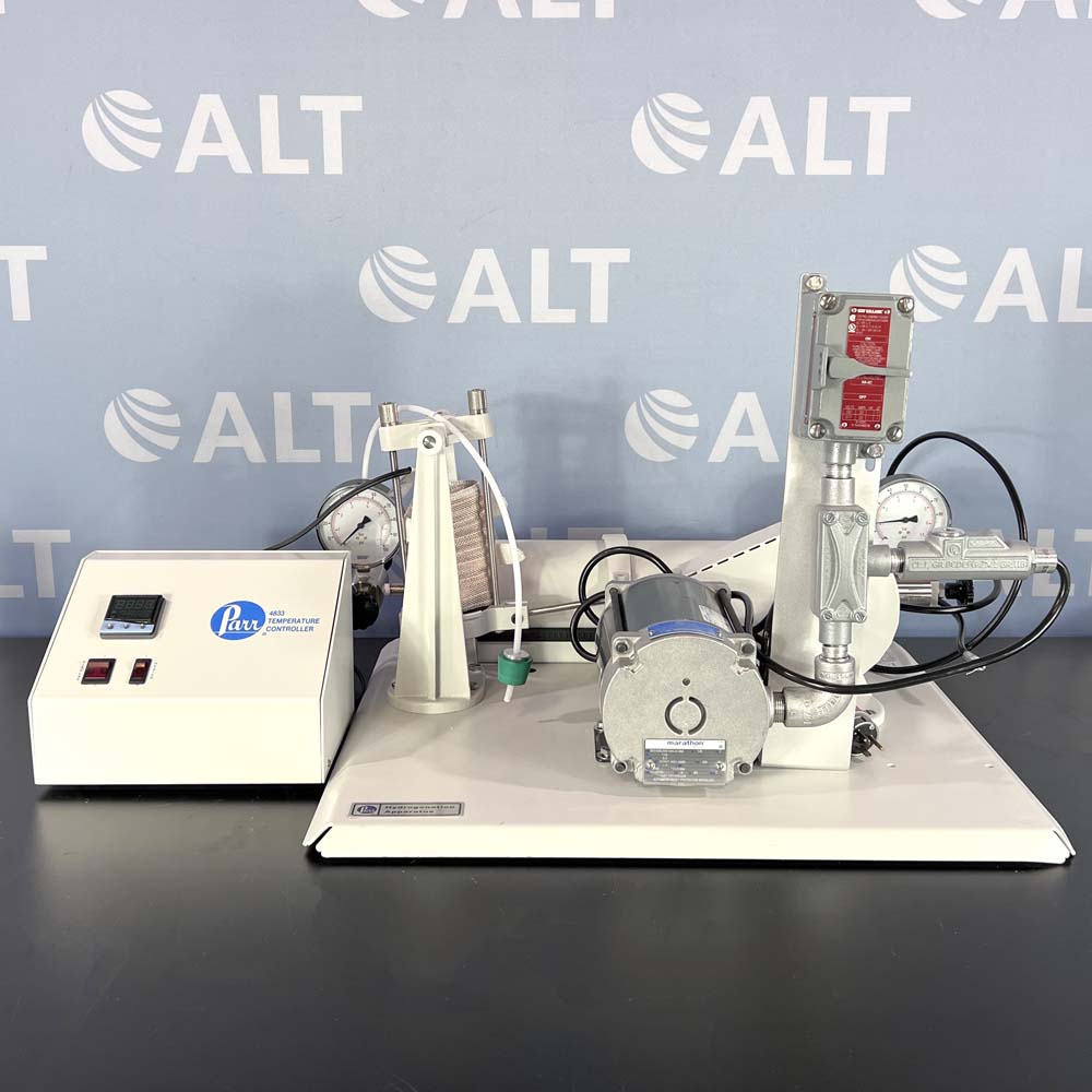 Parr Hydrogenation Apparatus, Model 3916, with 4L Hydrogen Tank A16CA ...