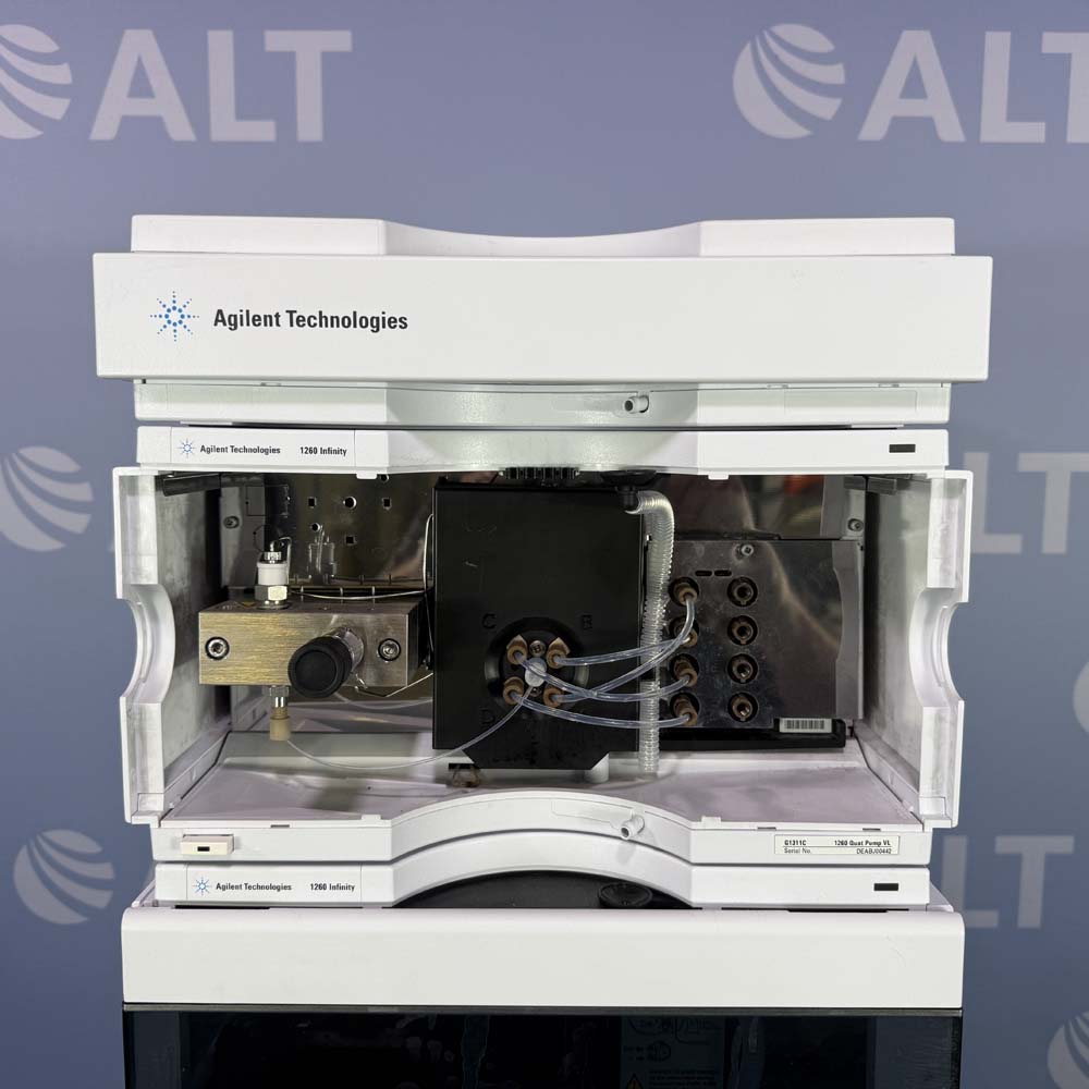 Agilent 1260 HPLC System With G1311C Quat Pump, G1367E HiP ALS, G1316 ...