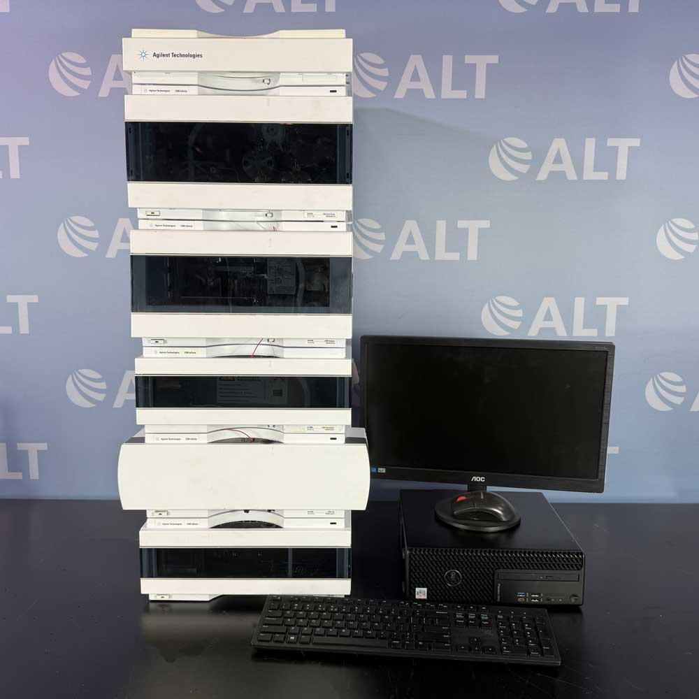 Agilent 1290 HPLC System Including G4204A Quat Pump With Integrated ...