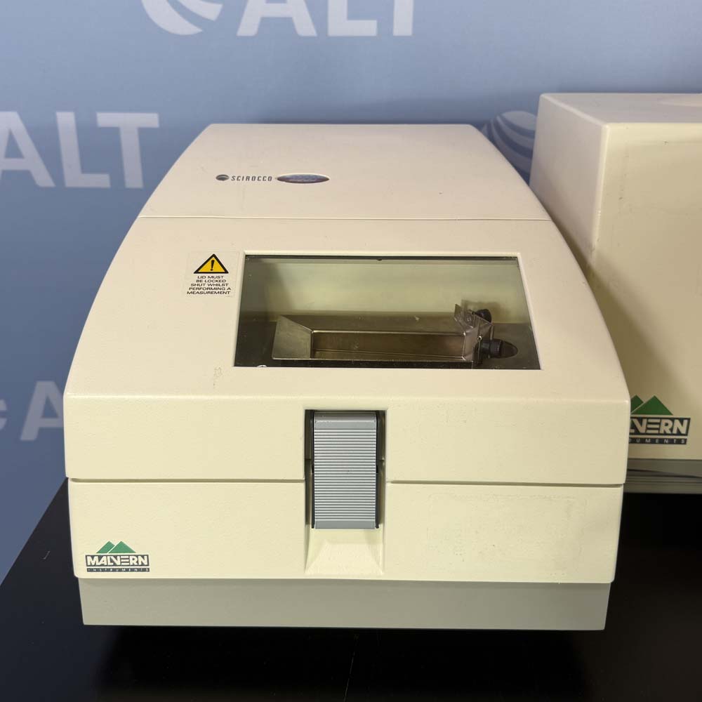 Malvern Instruments Mastersizer 2000 With Scirocco Dispersion Unit ...