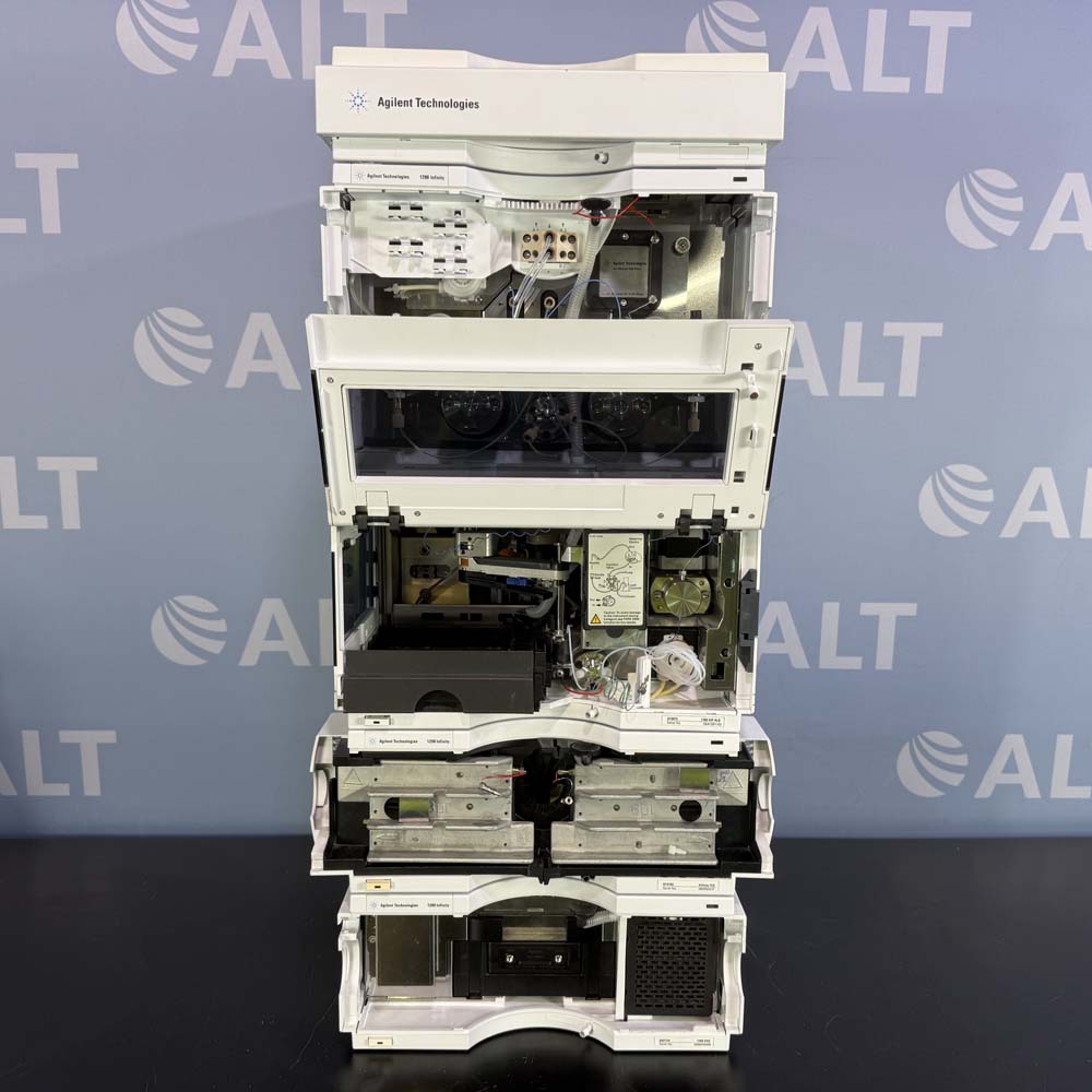 Agilent 1290 HPLC System With G4220A Binary Pump/Degasser, G1367E HiP ...