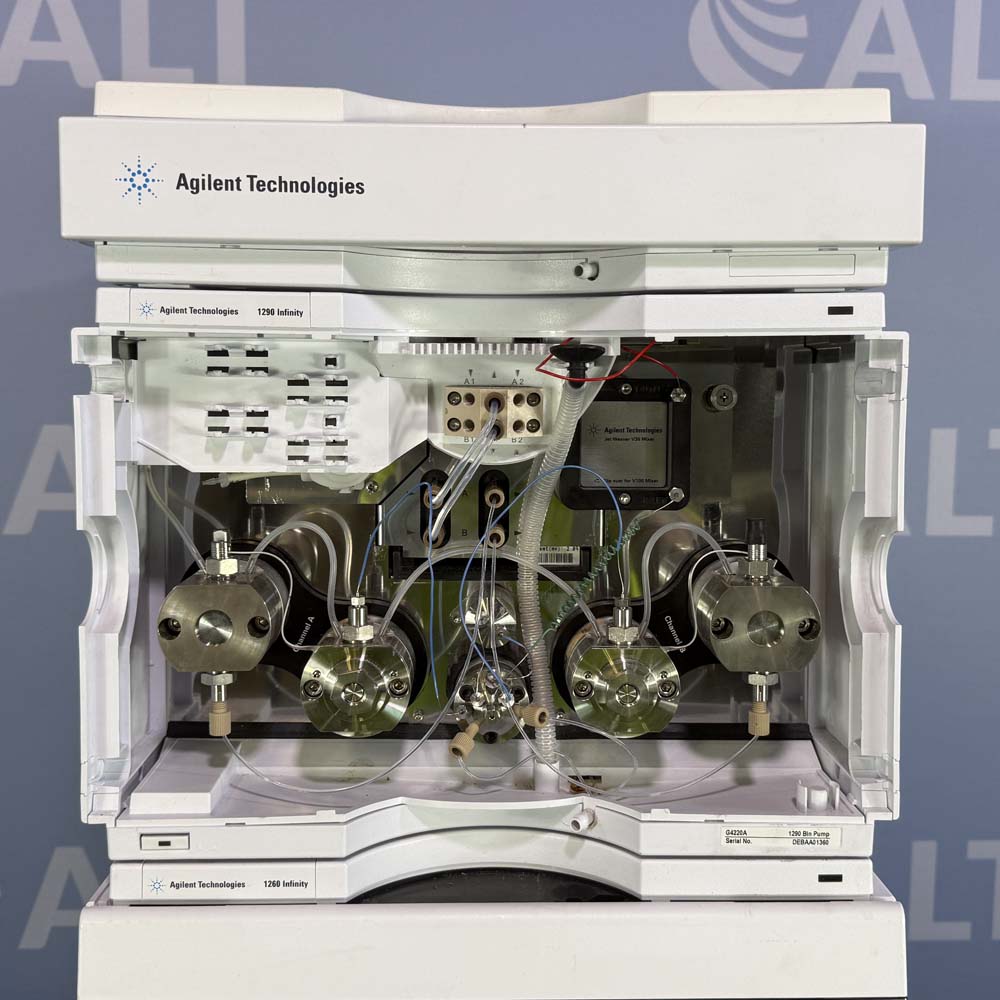 Agilent 1290 HPLC System With G4220A Binary Pump/Degasser, G1367E HiP ...