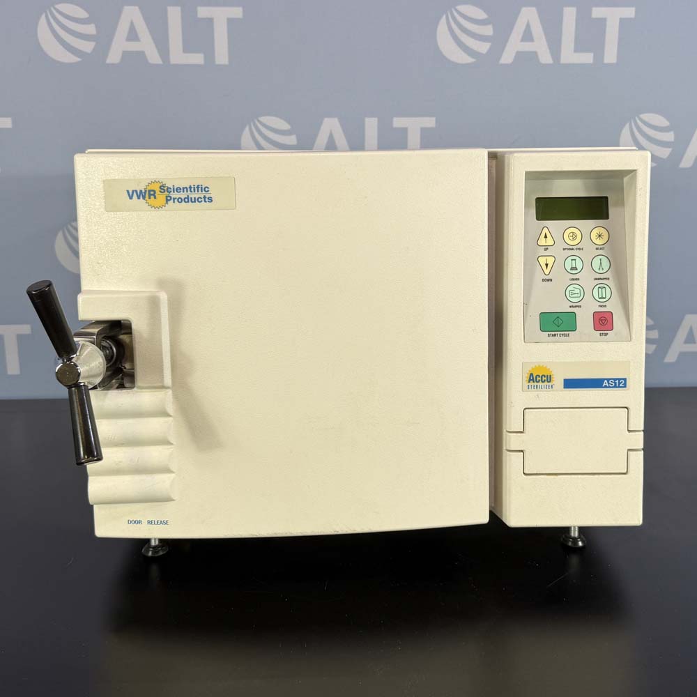 VWR AS12 ACCU Sterilizer Benchtop Steam Autoclave