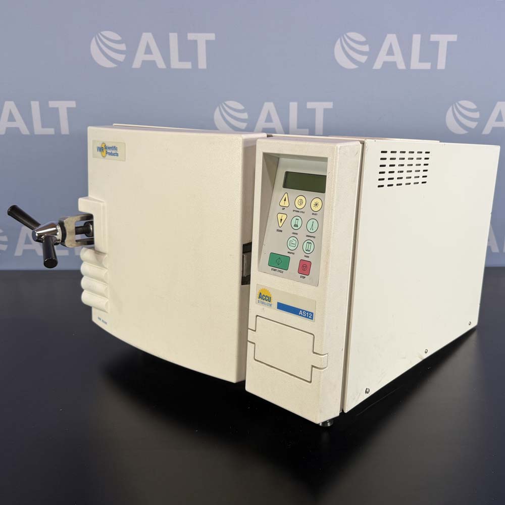 VWR AS12 ACCU Sterilizer Benchtop Steam Autoclave