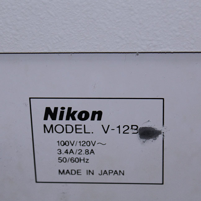 Nikon V-12B Profile Projector