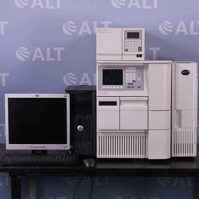 Waters Alliance 2690 HPLC with 2487 Dual Absorbance Detector