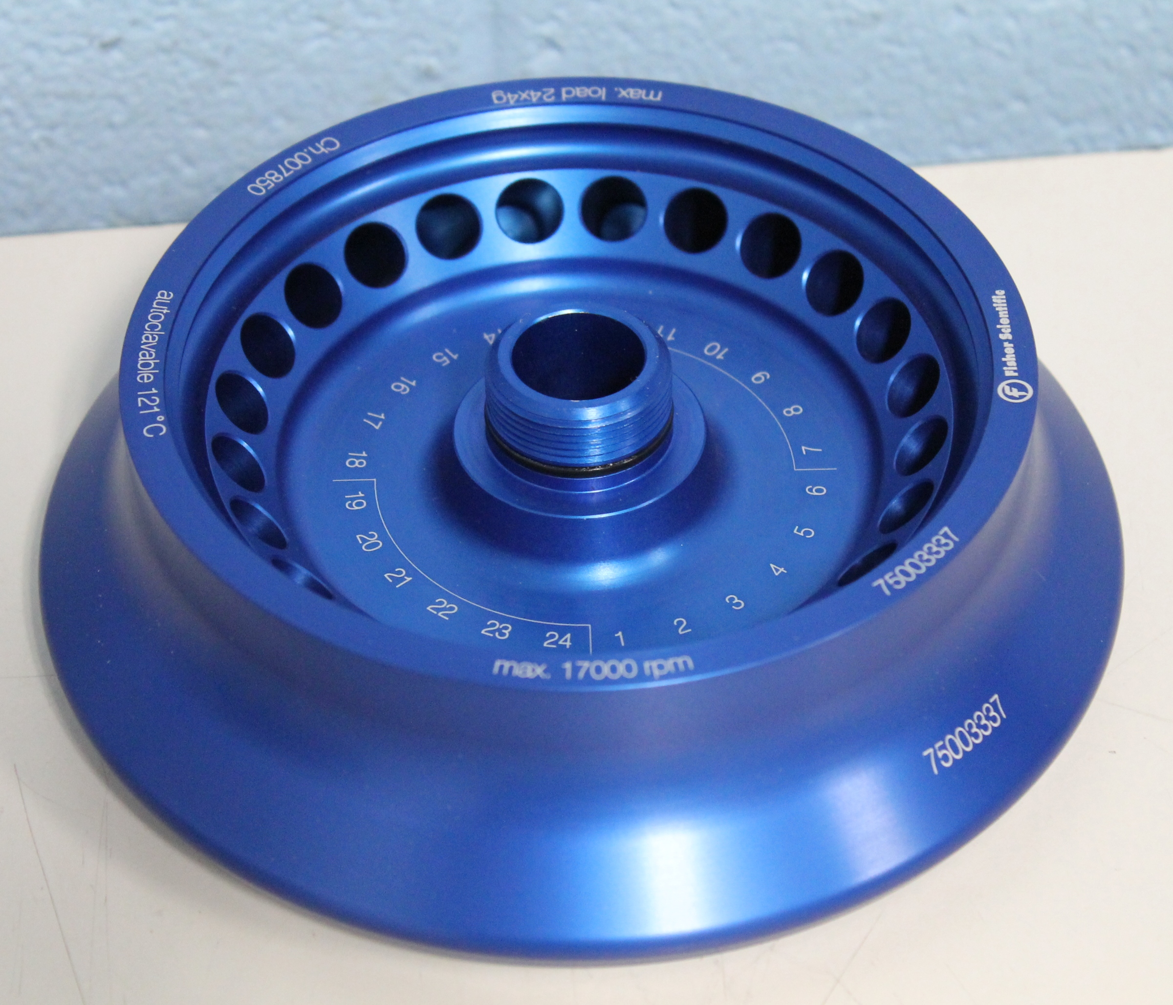 Fisher Scientific 3/3R 24-Place Fixed-Angle Microtube Rotor