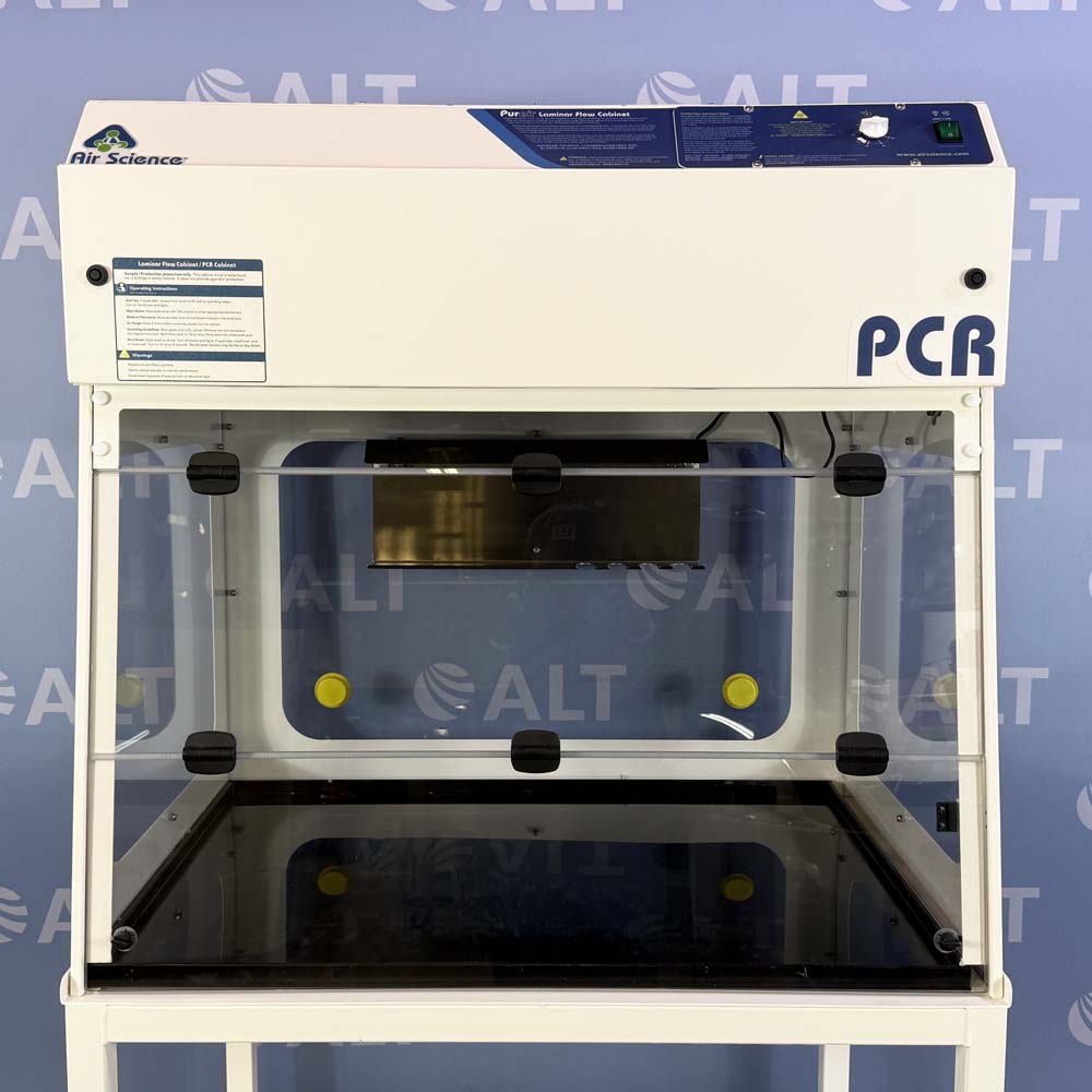Air Science Purair PCR-36 Laminar Flow Cabinet With Mobile Base