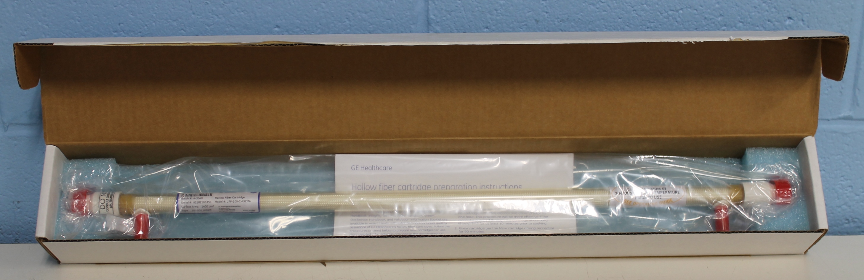GE Healthcare Life Sciences 4X2MA Ultrafiltration Hollow Fiber ...