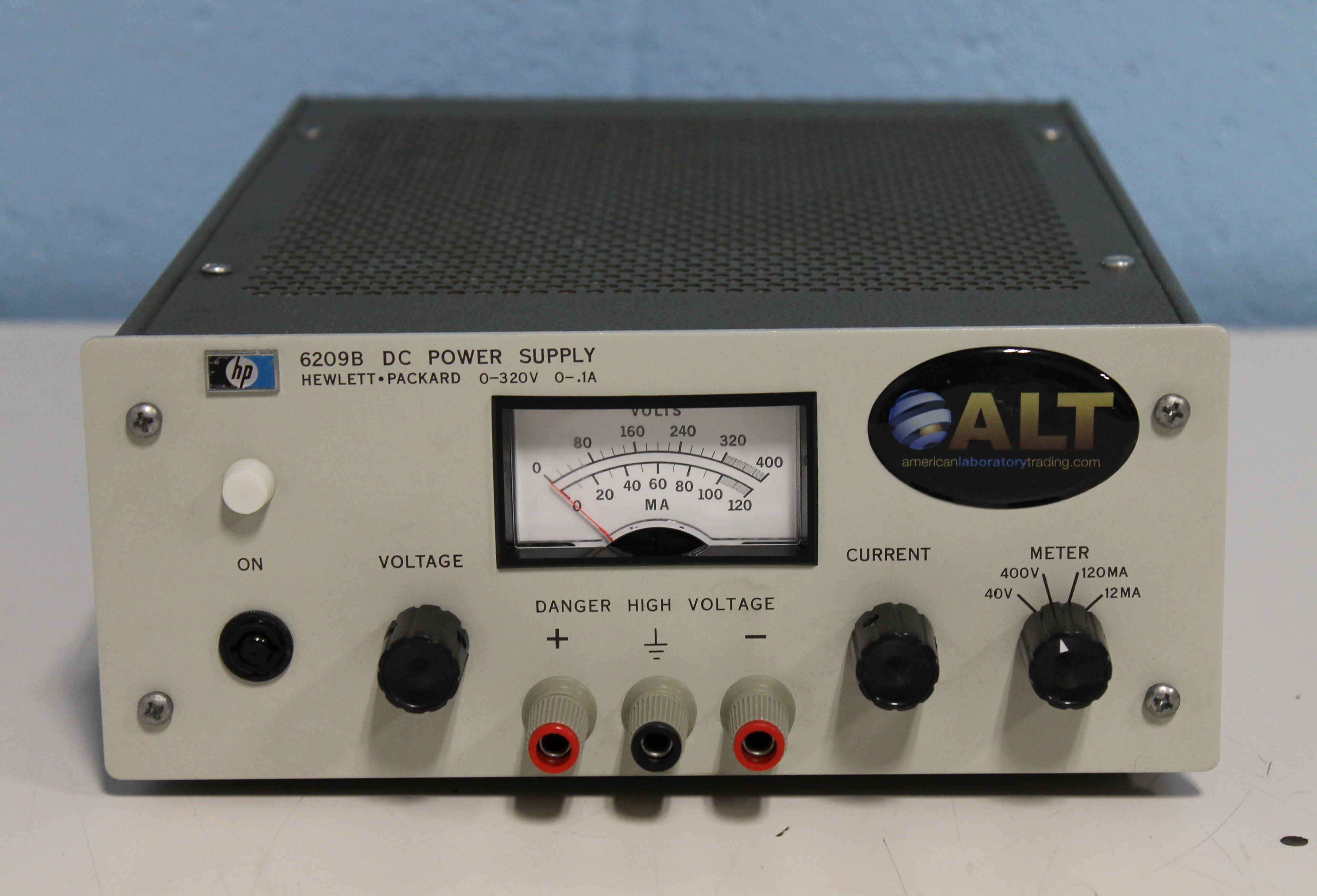 Hewlett Packard 6209B DC Power Supply 0-320V 0-.1A