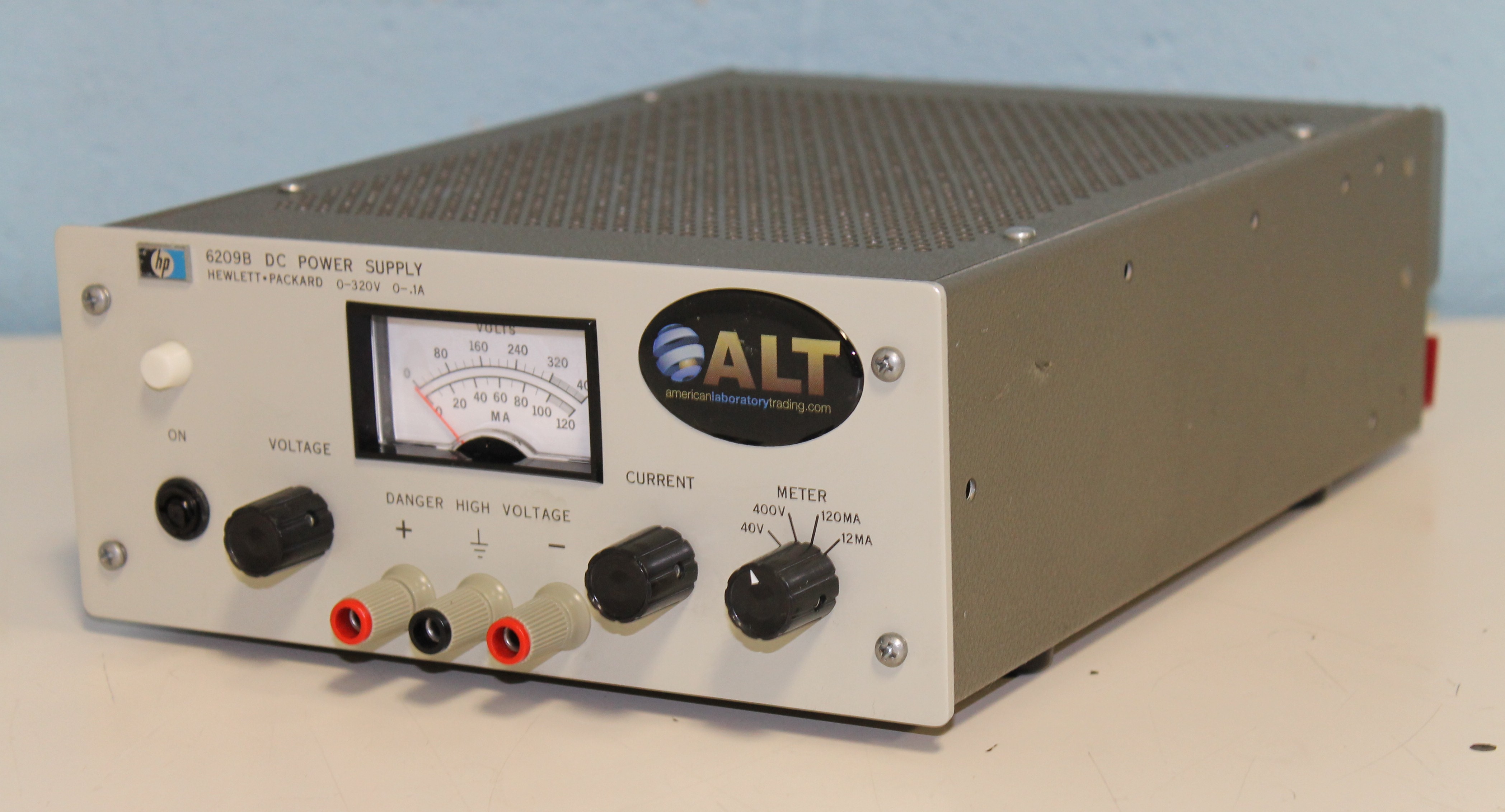 Hewlett Packard 6209B DC Power Supply 0-320V 0-.1A