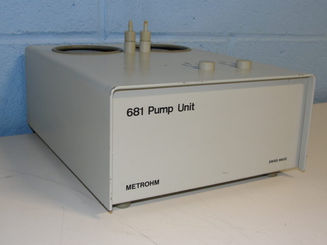 Metrohm 681 Pump Unit