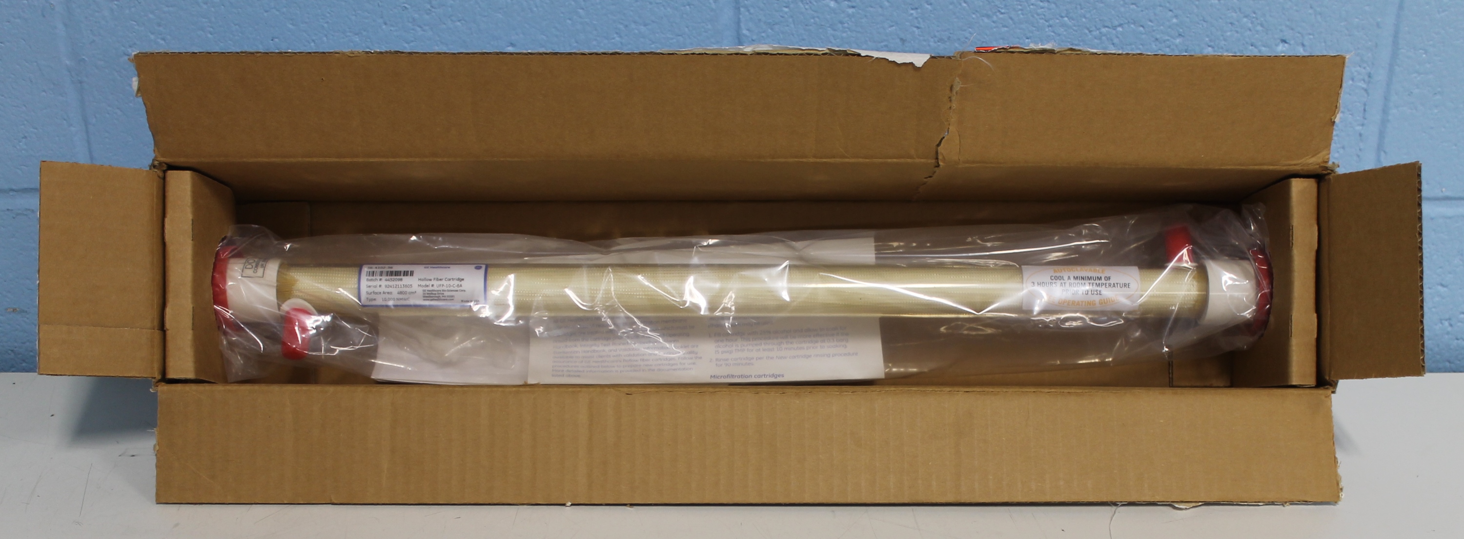 GE Healthcare Life Sciences 6A Ultrafiltration Hollow Fiber Cartridge ...