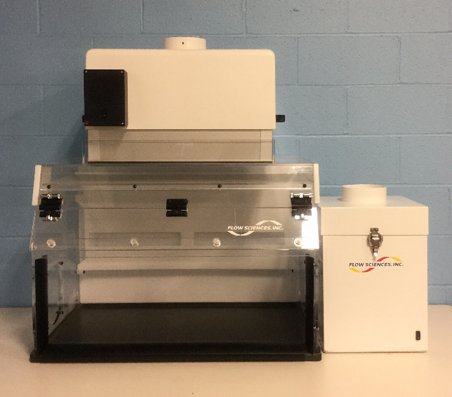 Flow Sciences 3' Top Mount Vented Balance Safety Enclosure