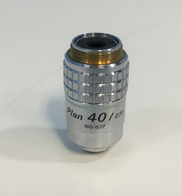 Nikon Plan 40x 0.70 160/0.17 Microscope Objective
