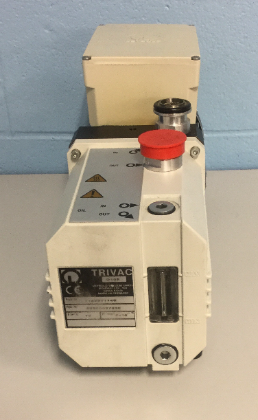 Trivac D10E Dual-Stage Rotary Vane Vacuum Pump