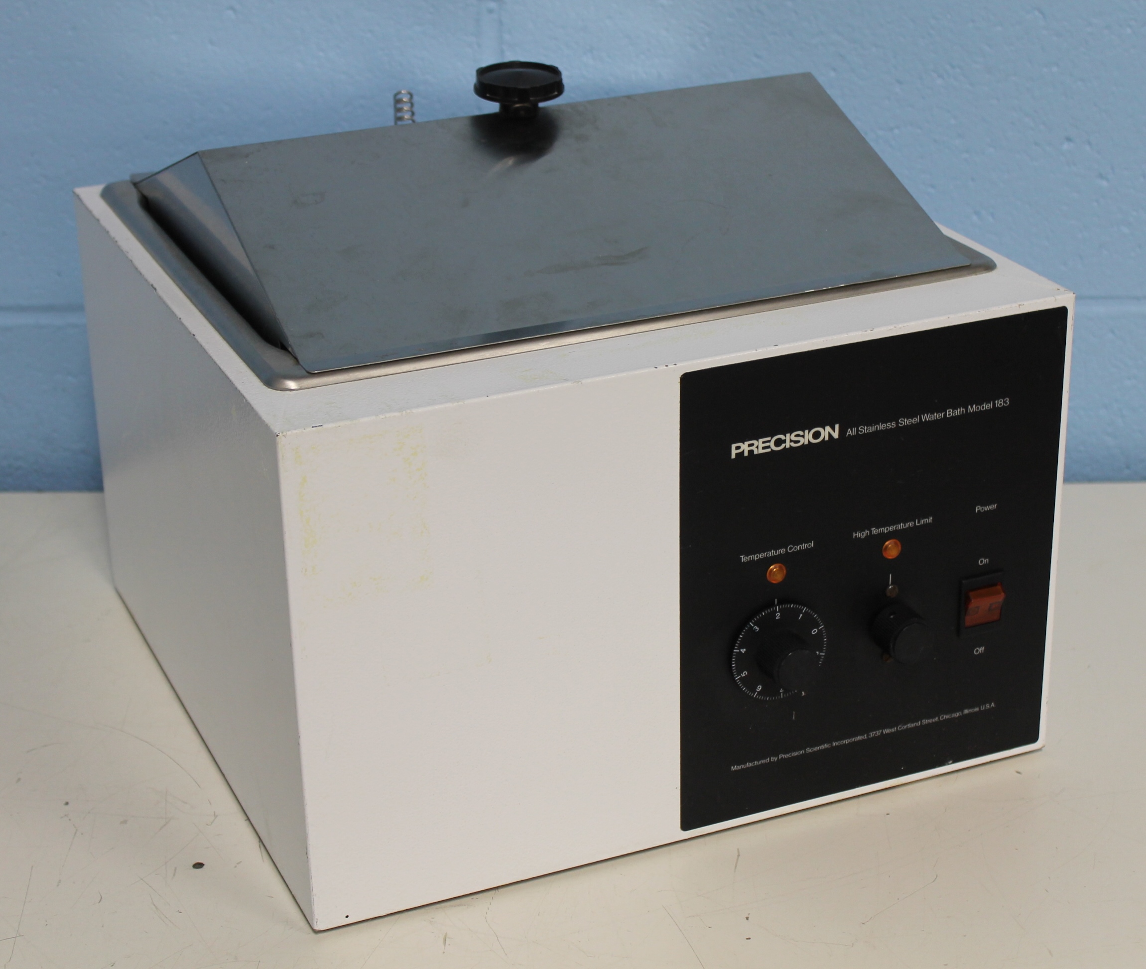 Precision All Stainless Steel Water Bath Model 183