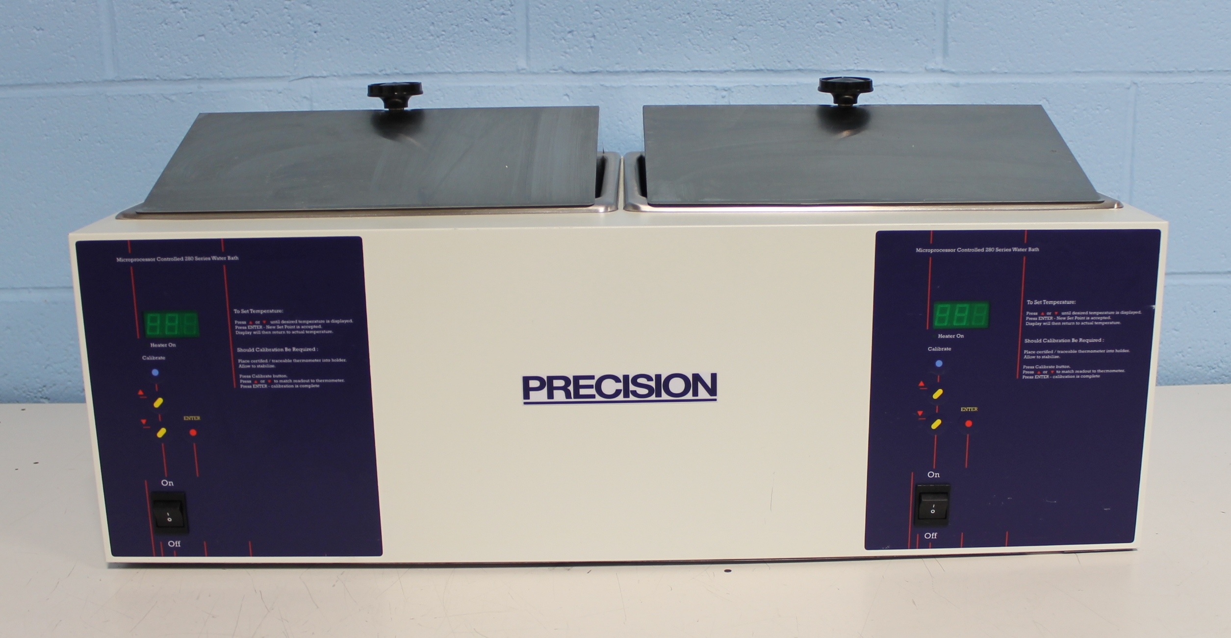 Precision Scientific Digital Dual Chamber Water Bath Model 288