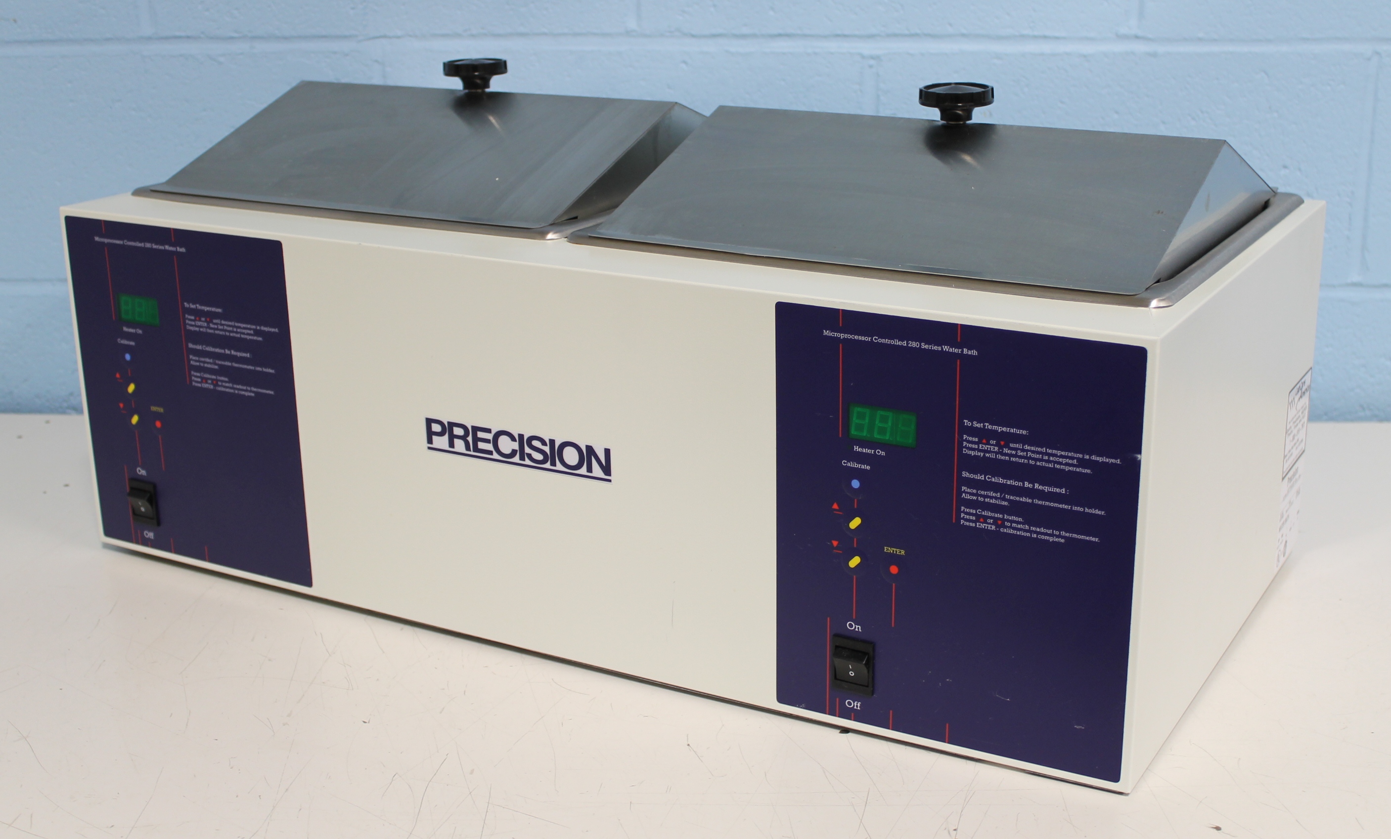 Precision Scientific Digital Dual Chamber Water Bath Model 288