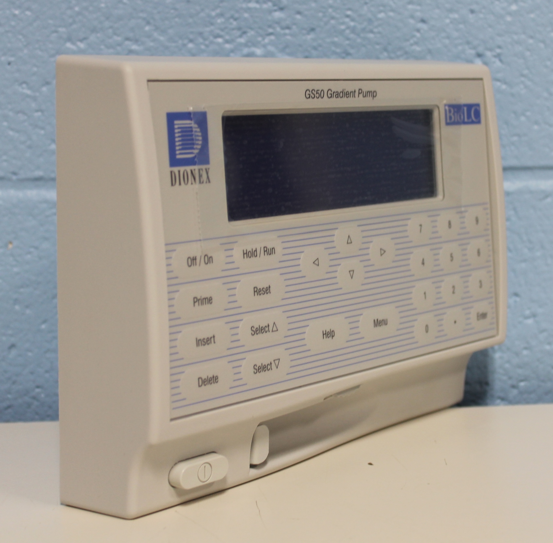 Dionex GS50 Gradient Pump Front Panel