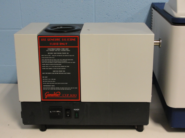 GeneVac HT-4 Series II Centrifugal Vacuum Evaporator with Genvac CVP100 ...