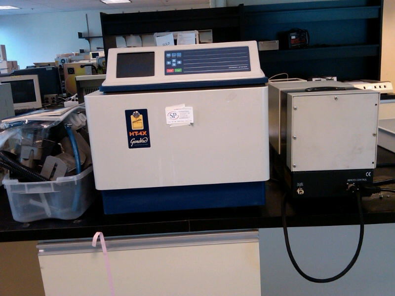 GeneVac HT-4X System with Genevac CVP100-CP Vacuum Pump