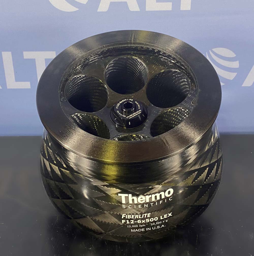 Thermo Fiberlite Model F12-6 x 500 Fixed Angle Carbon Fiber Rotor