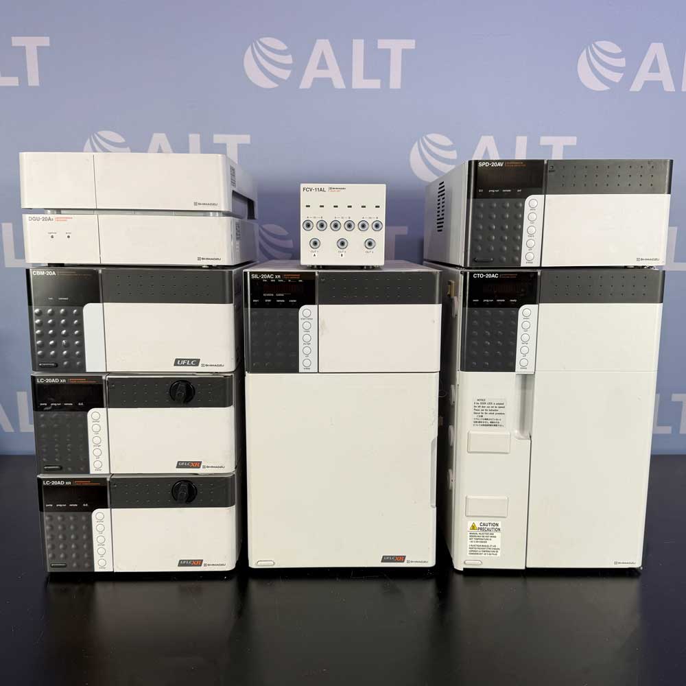 Shimadzu Prominence HPLC System With UV/Vis Detector
