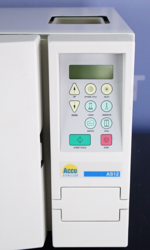 VWR AS12 ACCU Sterilizer Benchtop Steam Autoclave