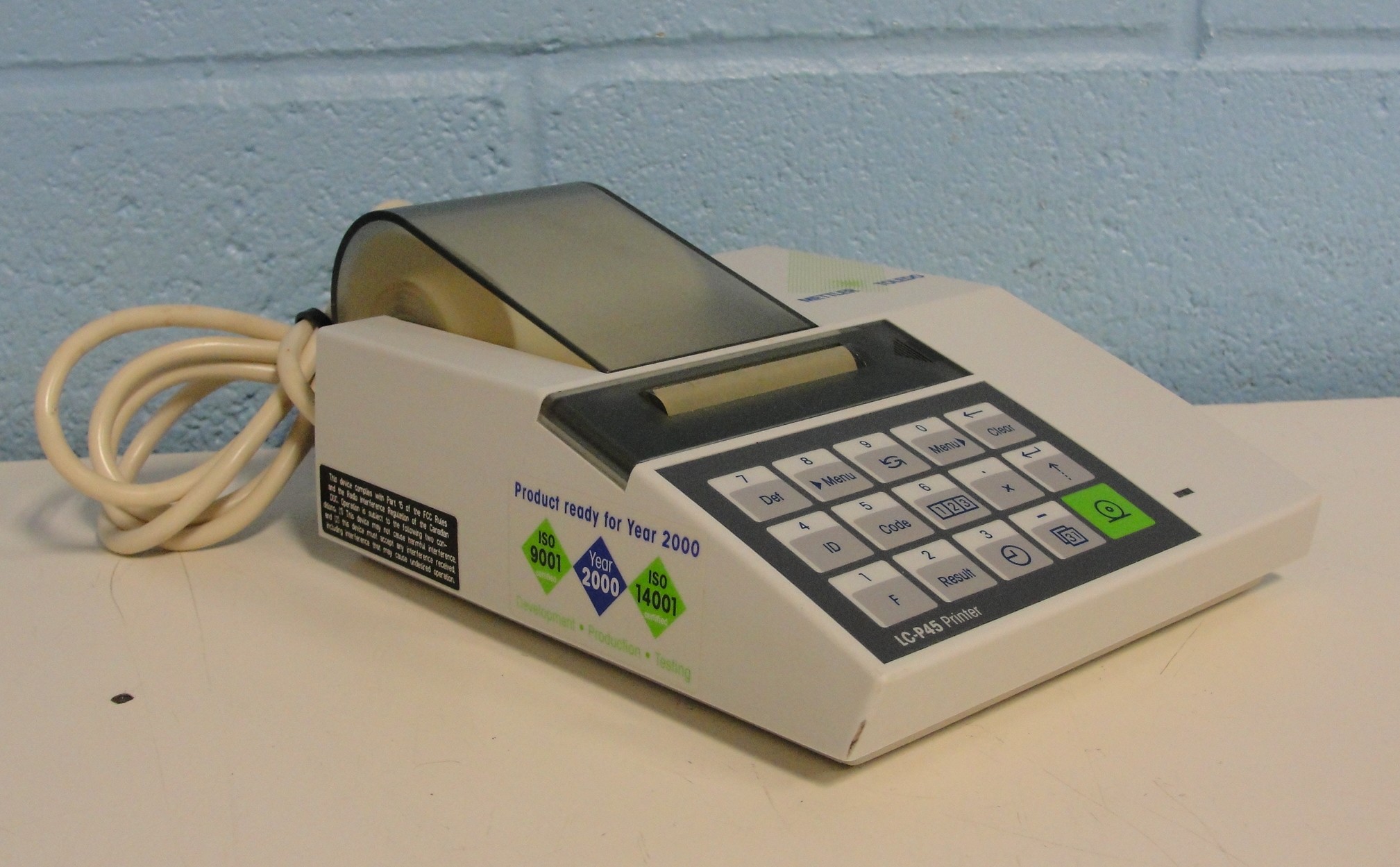 Mettler Toledo GLP/GMP Application Printer LC-P45