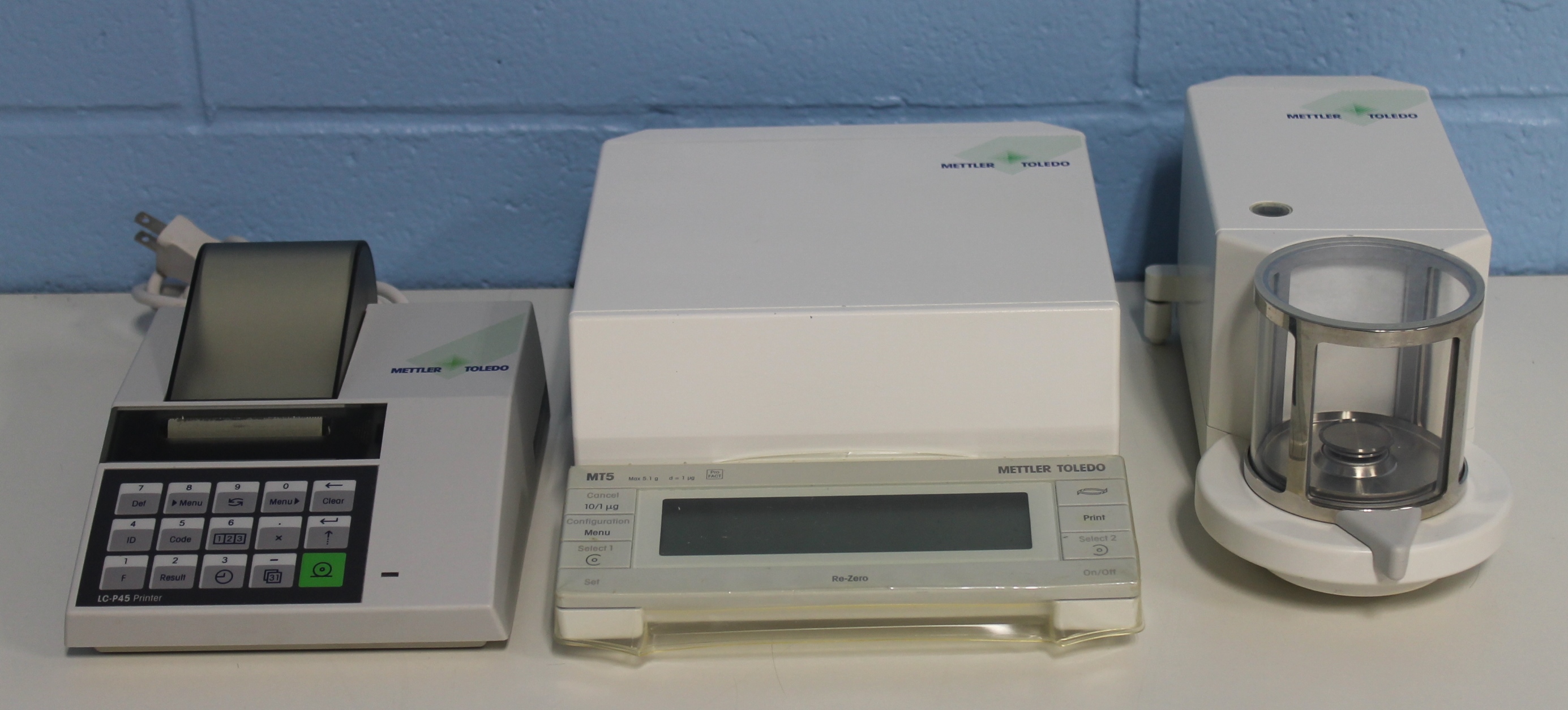 Mettler Toledo MT5 Micro Balance with LC-P45 printer