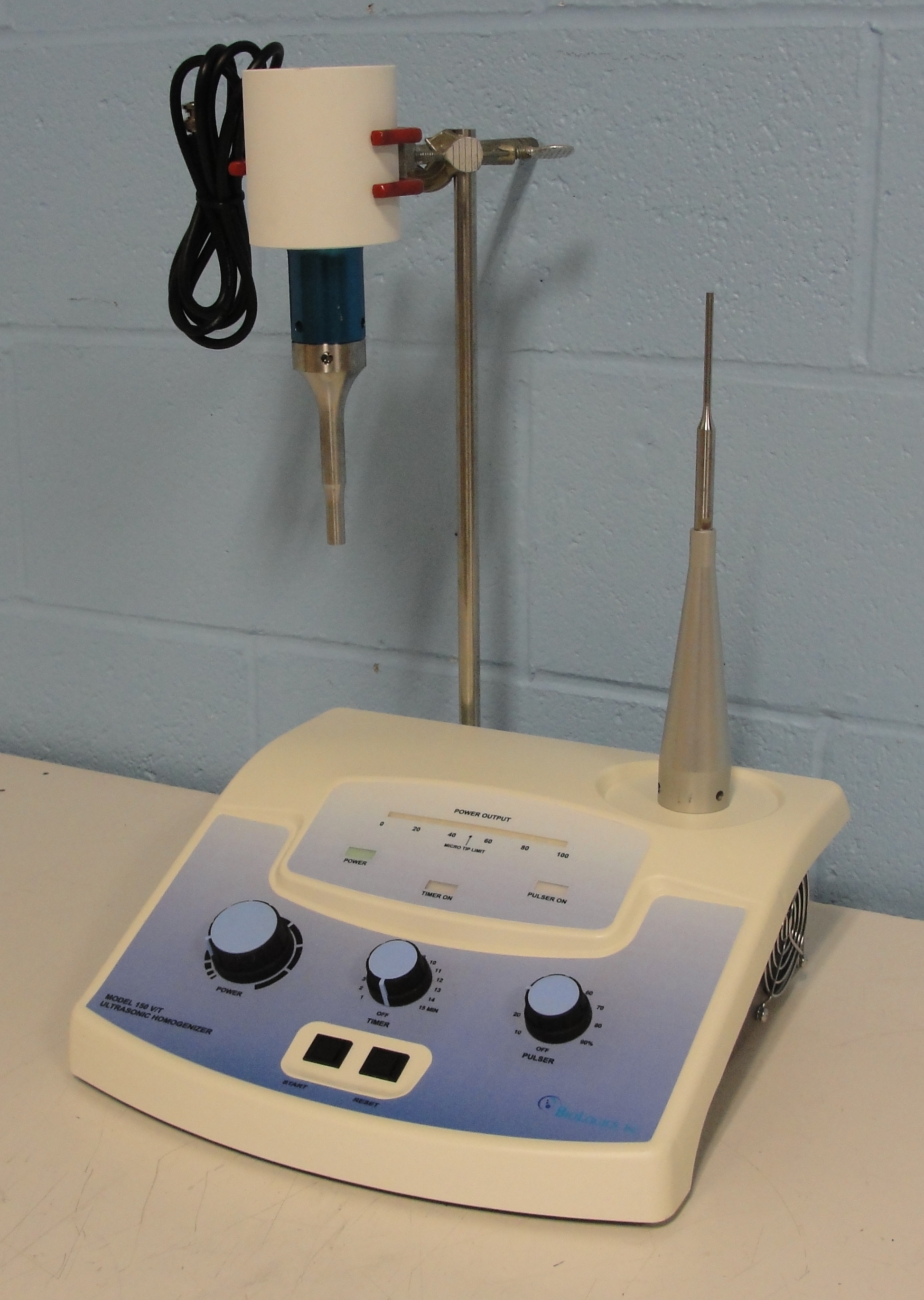 BioLogics Ultrasonic Homogenizer