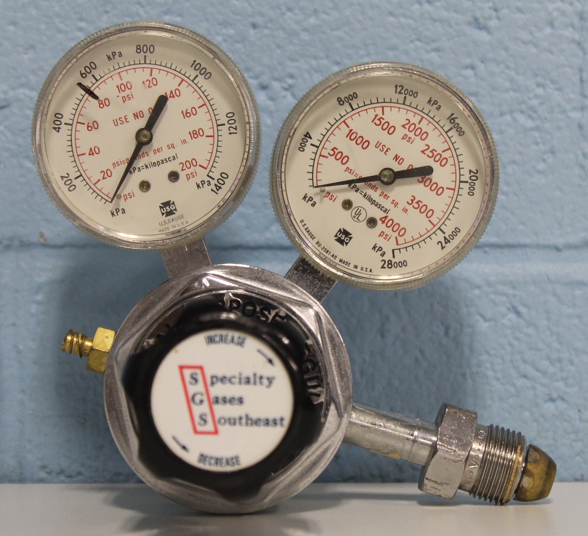 Specialty Gases Southeast GPT270D General Purpose Regulator