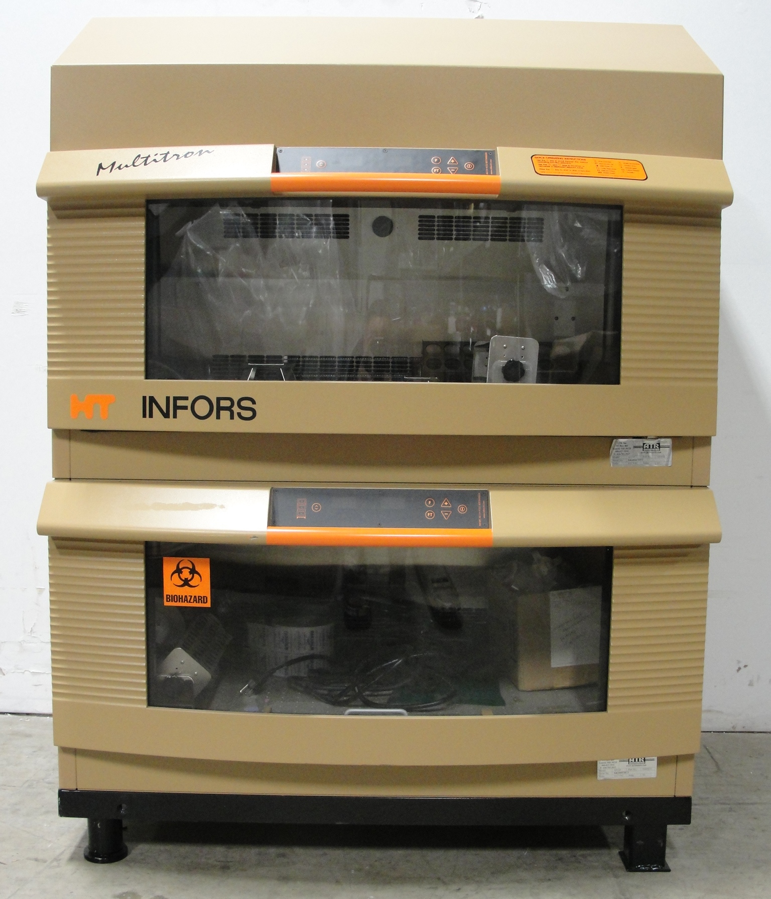 ATR Biotech Multitron HT Infors Dual-Stack Incubator-Shaker