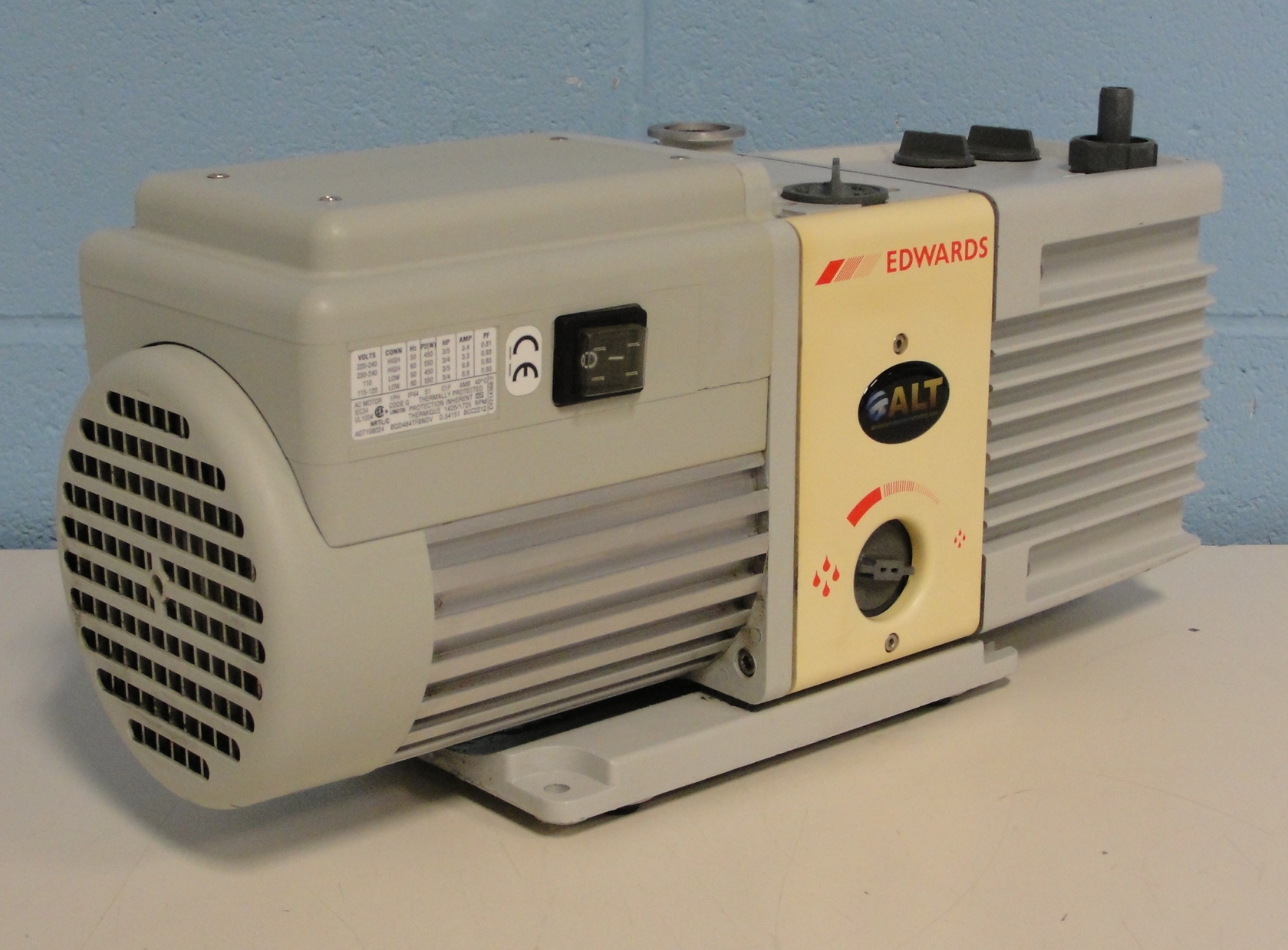 Edwards RV12 Two Stage Rotary Vane Pump