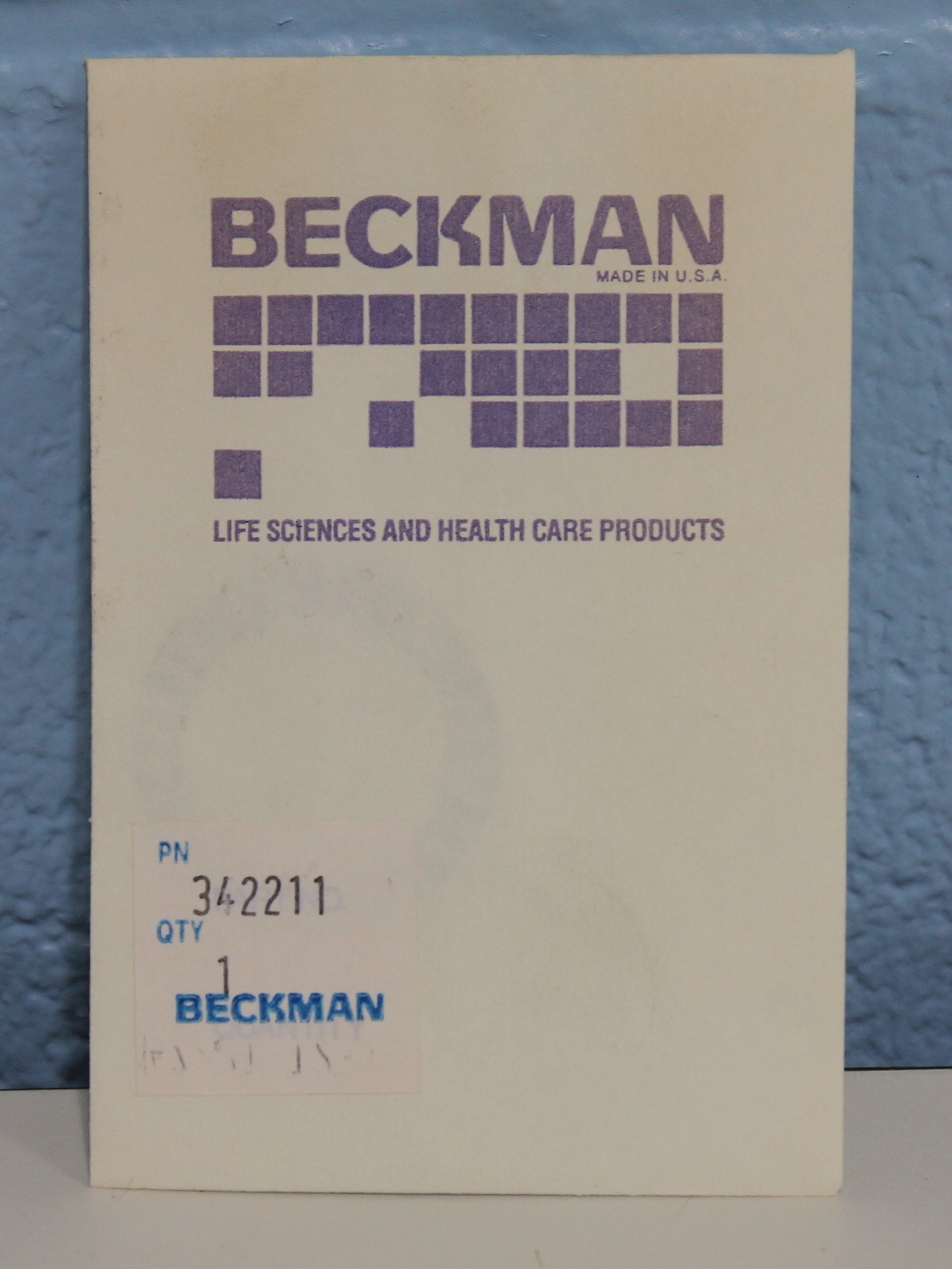 Beckman Coulter Replacement Part