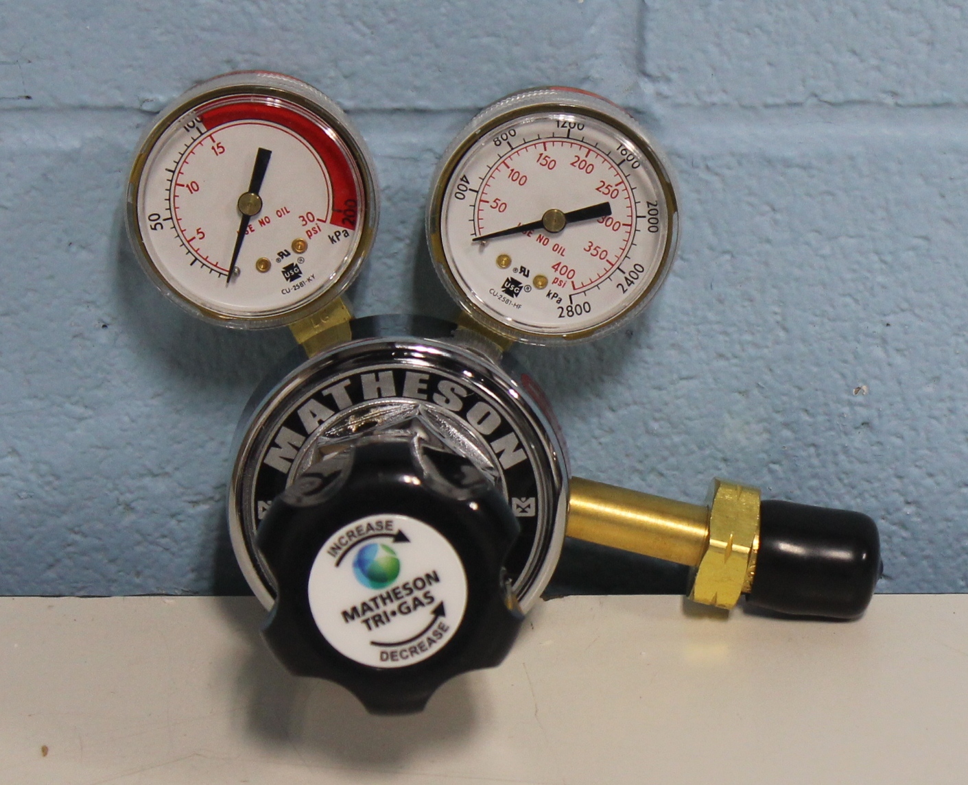 Matheson Gas Products 18A-510PE Single-Stage General Purpose Brass ...